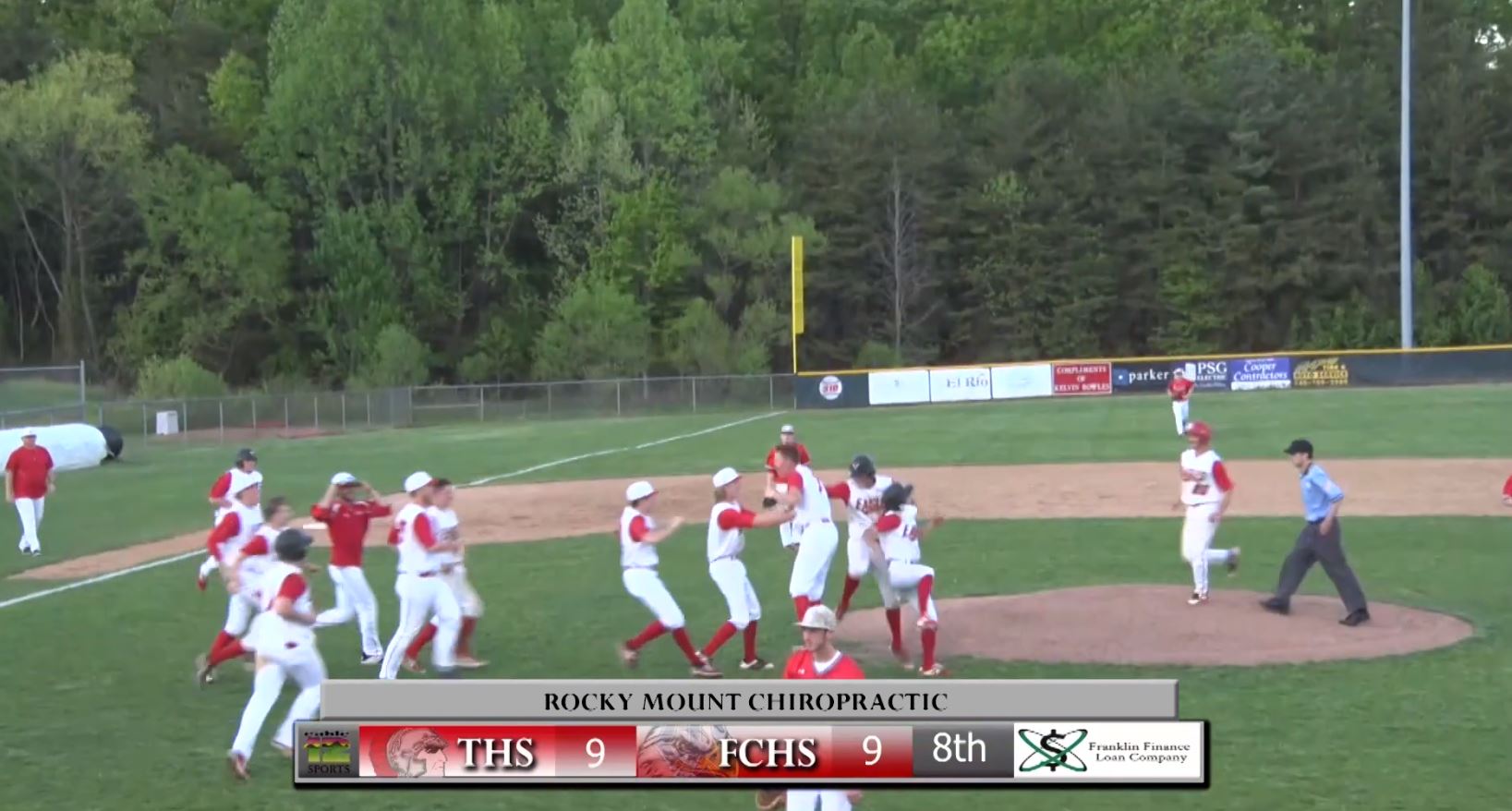 Eagle Baseball vs. Tunstall High School – Cable 12
